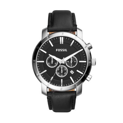Black Chronograph Watch | Fossil.com