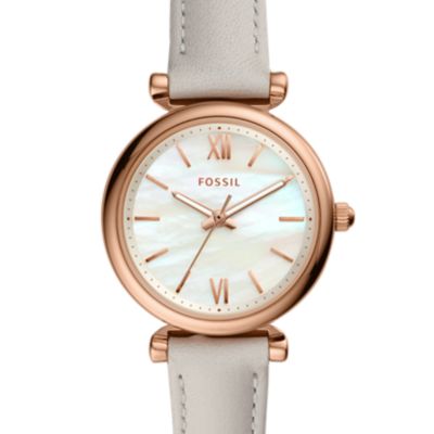 Women's Leather Watches: Shop Bands & Leather Watches for Women - Fossil