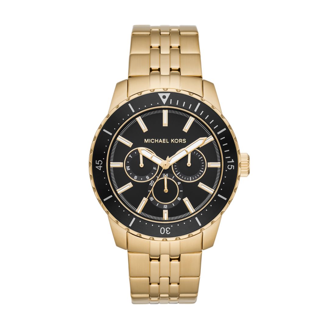 UPC 796483484559 - Michael Kors Cunningham Multifunction Gold-Tone ...
