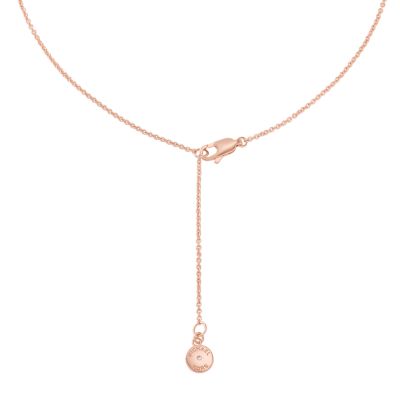 Michael kors rose gold bar necklace store
