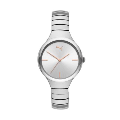Puma stainless steel watch store
